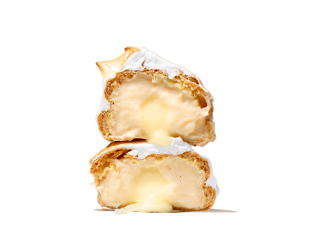 Lemon Meringue Cream Puff | EM's Soft Chunky Cookies | Cafe in Bangsar ...